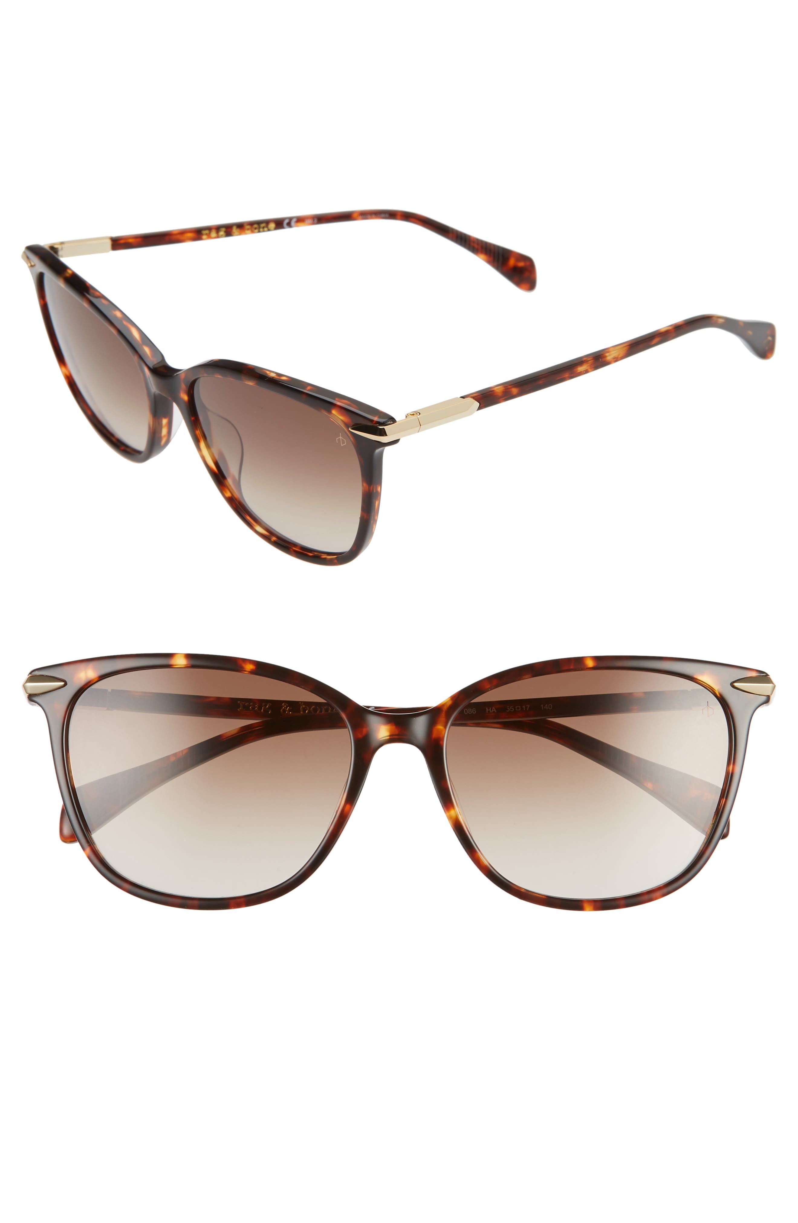 rag & bone 55mm Cat Eye Sunglasses | Nordstromrack
