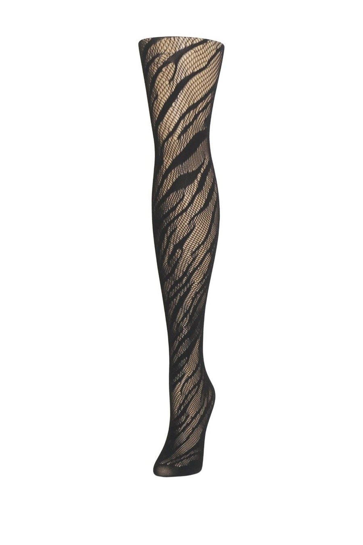 MeMoi Zebra Net Tights | Nordstromrack