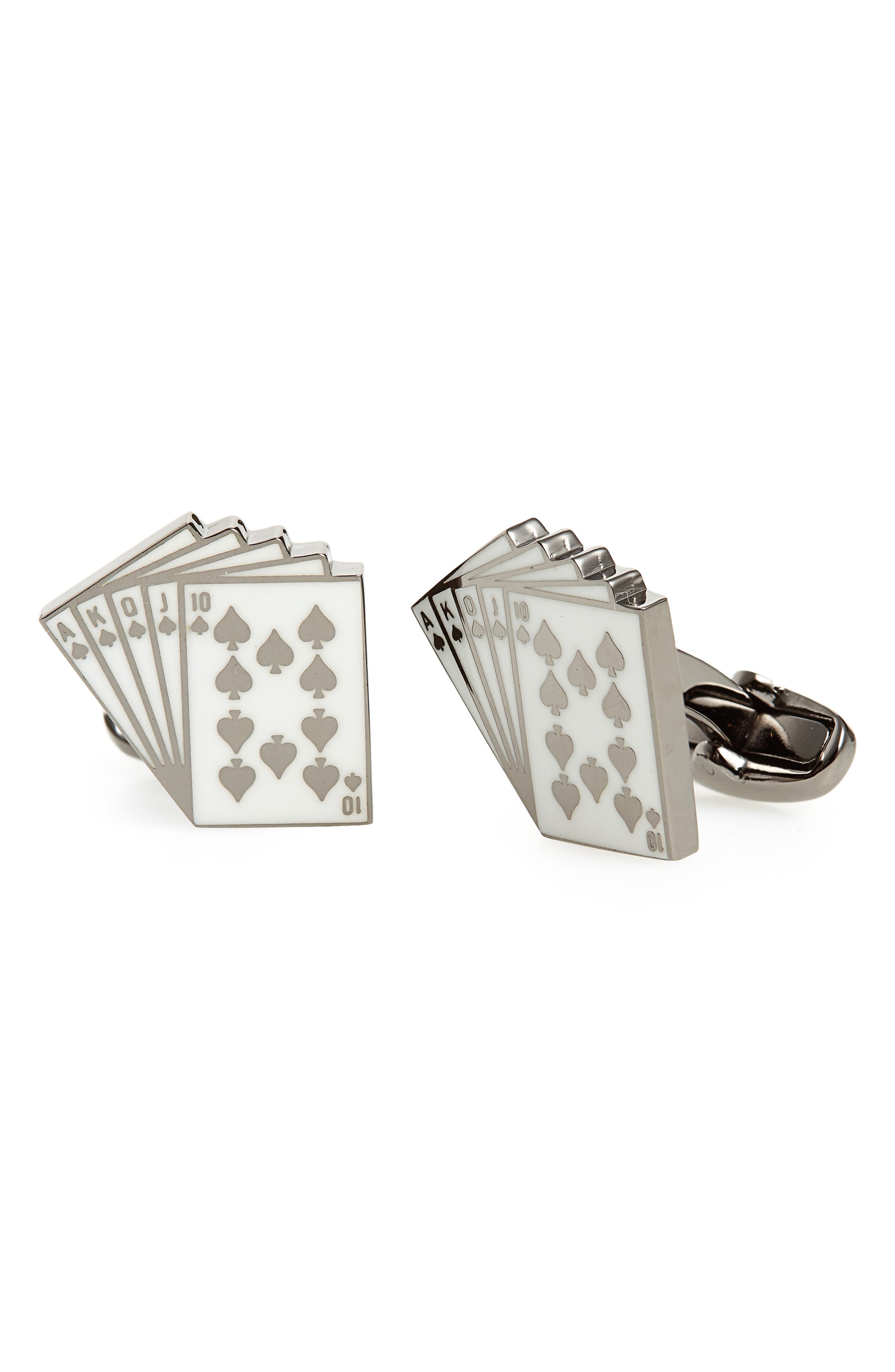 Paul Smith Royal Flush Cards Cuff Links | Nordstrom
