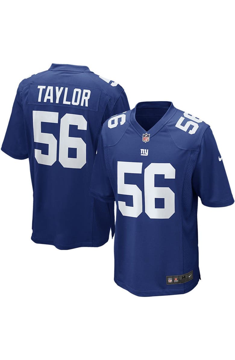 Nike Mens New York Giants Lawrence Taylor Nike Royal Blue Retired ...
