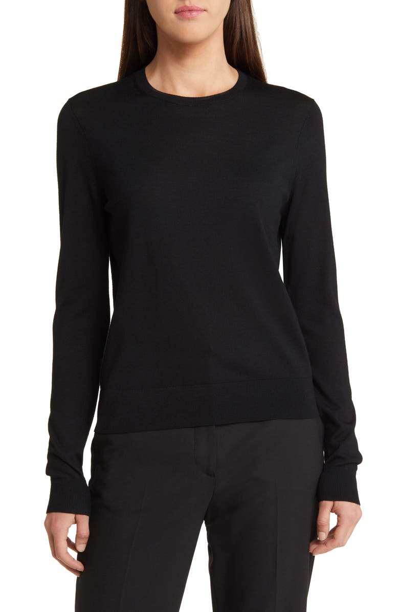 Theory Rega Merino Wool Sweater | Nordstromrack