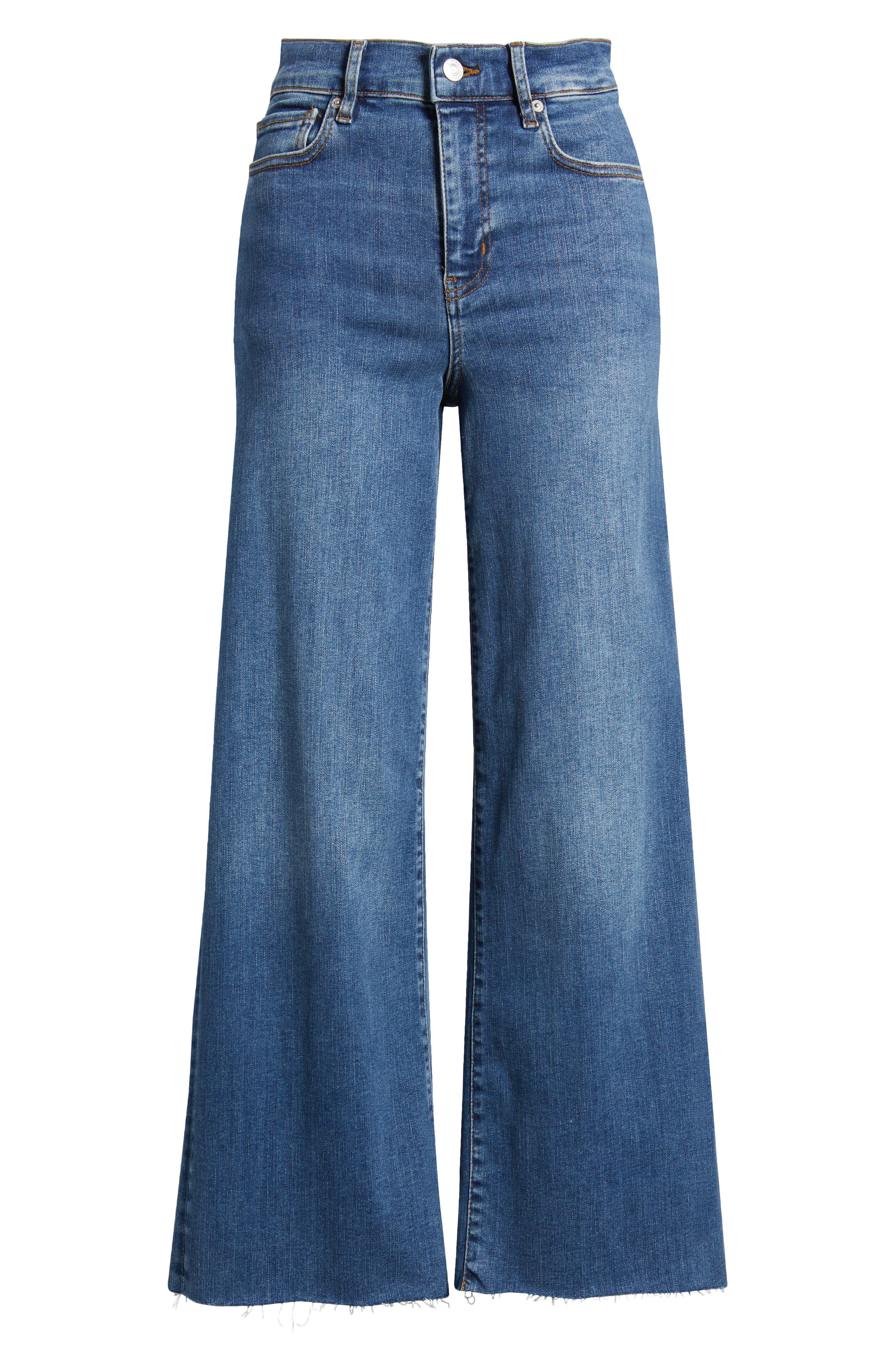 FRAME Le Pixie Slim Palazzo Wide Leg Jeans | Nordstrom
