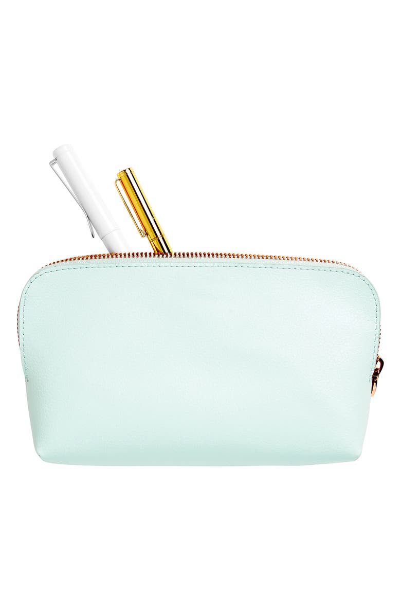 kikki.K Essential Leather Zip Pouch | Nordstromrack