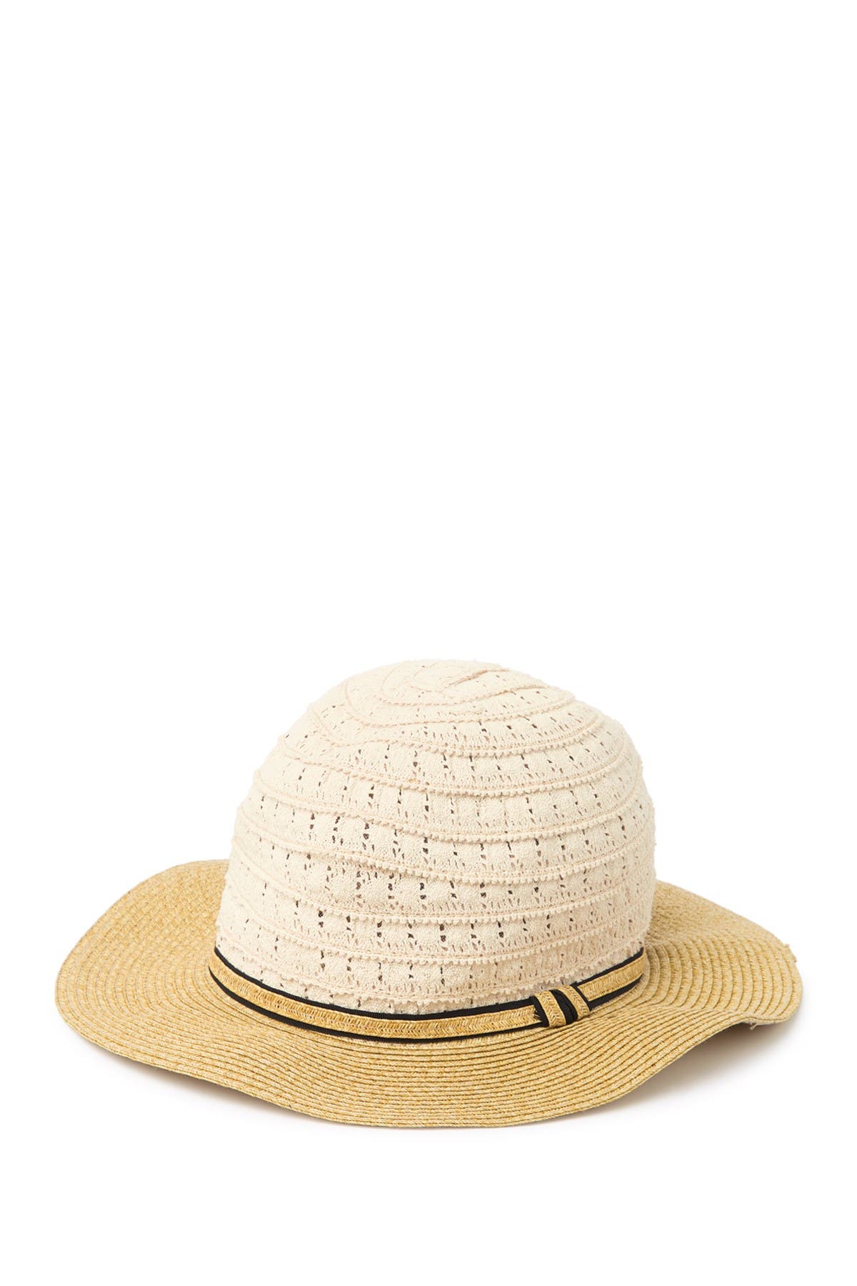 Collection XIIX Emboridered Panama Hat | Nordstromrack