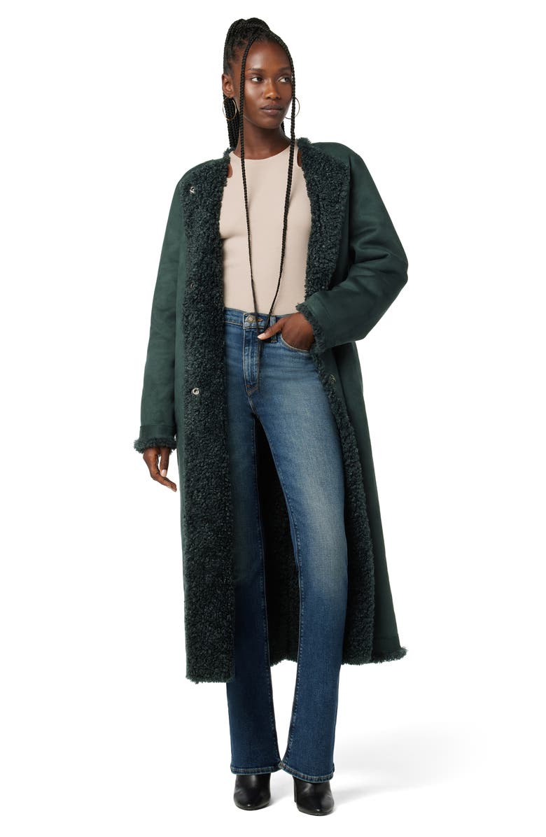 Hudson Jeans Barbara High Waist Ripped Step Hem Bootcut Jeans ...