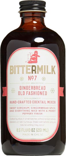 Bittermilk 'No. 7 - Gingerbread Old Fashioned' Cocktail Mixer | Nordstrom