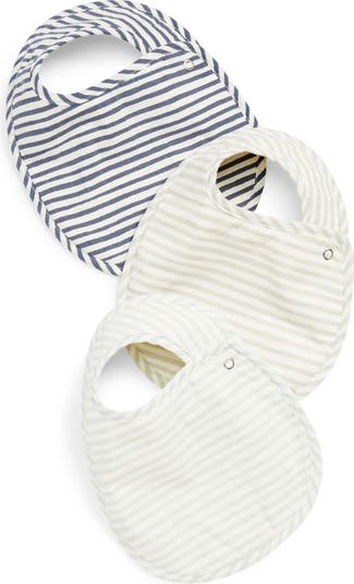 Pehr Stripes Away 3-Pack Bibs | Nordstrom