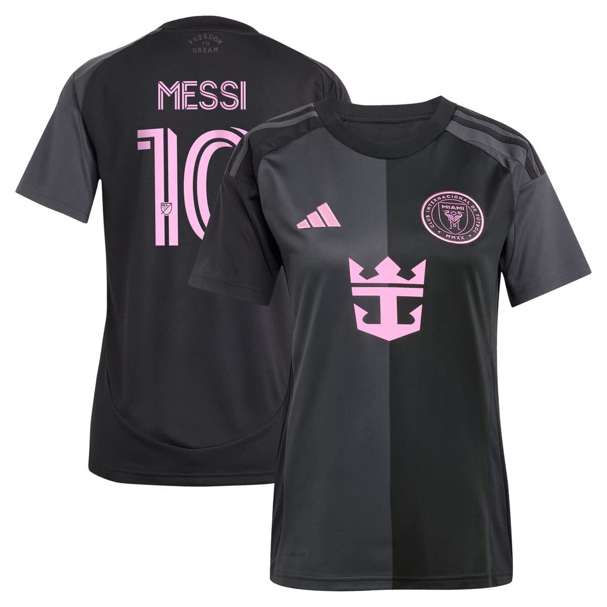 adidas Women's adidas Lionel Messi Black Inter Miami CF 2025 The ...