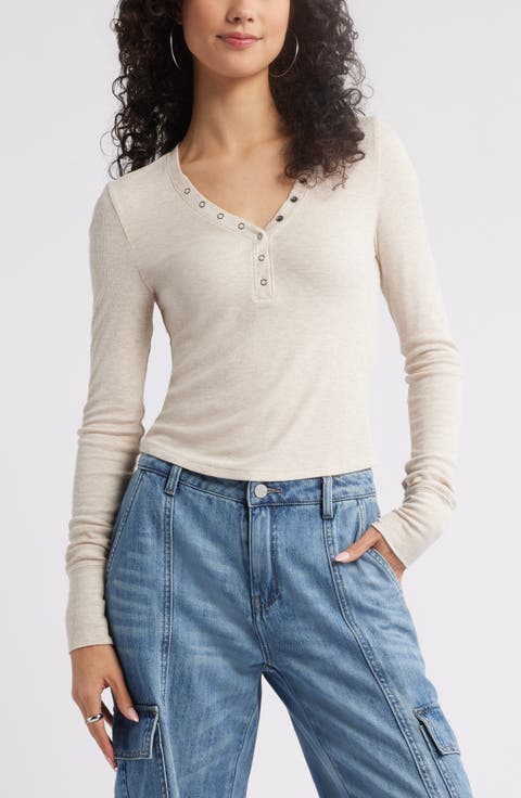 Women's Henley Tops | Nordstrom