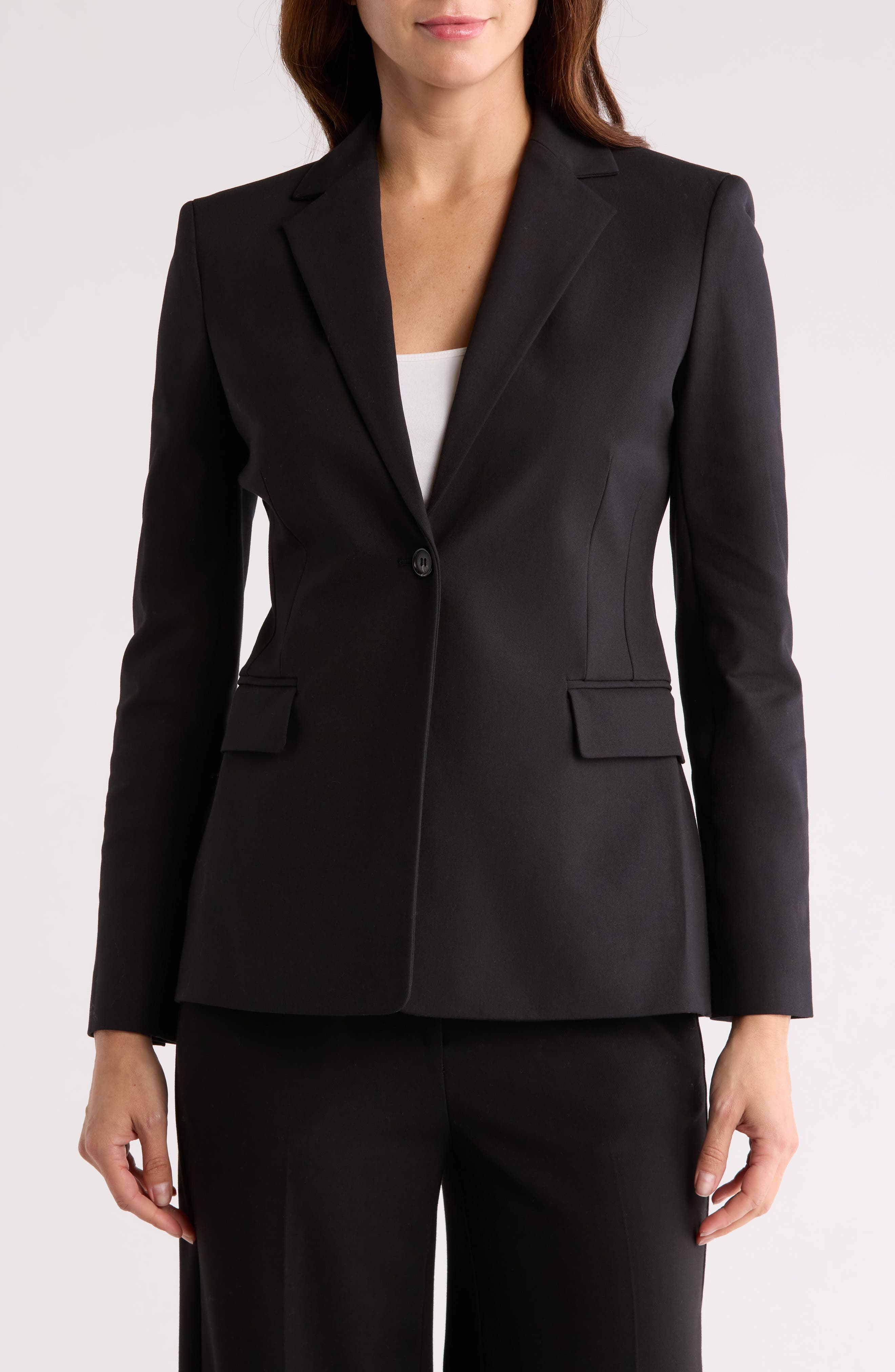 Theory Bistre Sculpt One-Button Blazer | Nordstromrack