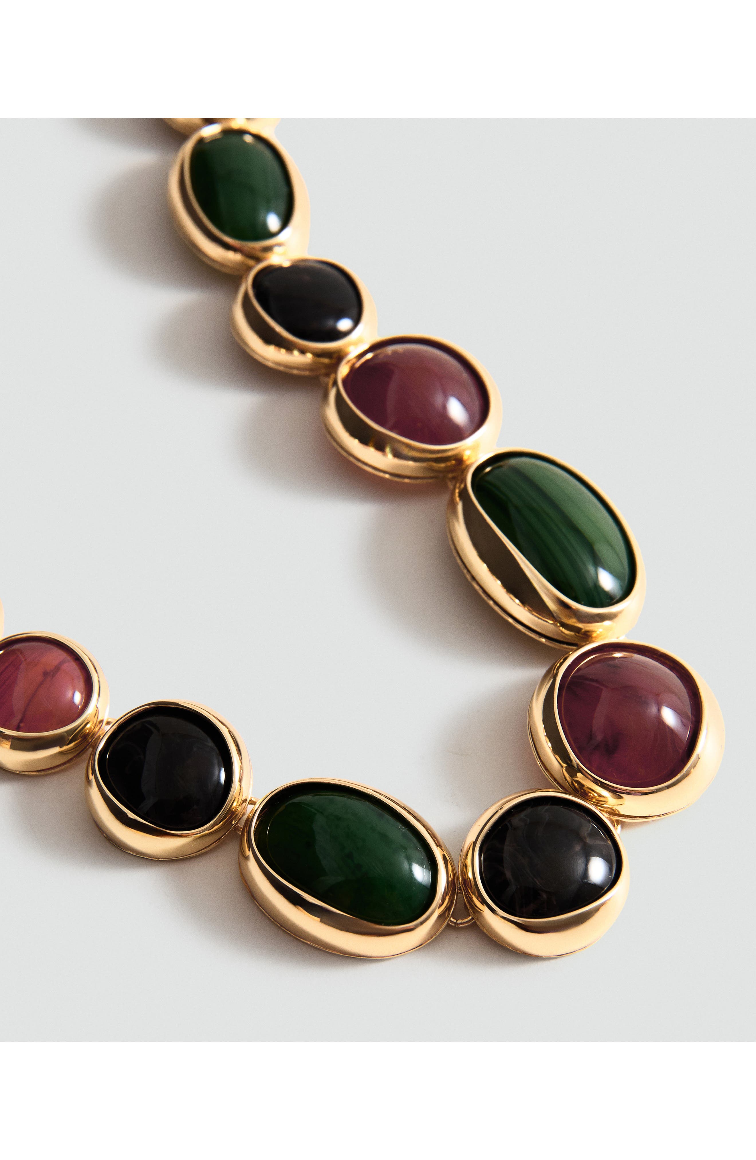 MANGO Resin Bead Necklace | Nordstrom