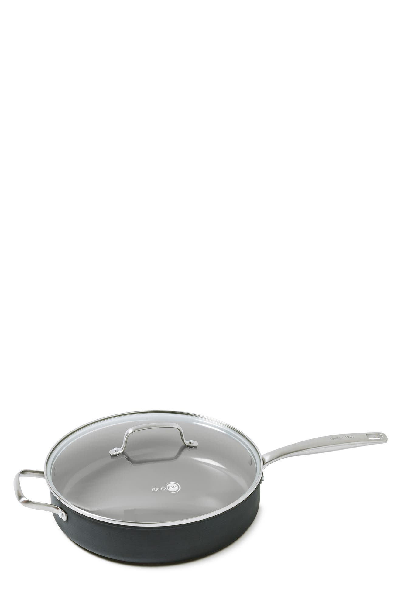 GreenPan Chatham Ceramic Non-Stick Fry Pan & Glass Lid | Nordstromrack