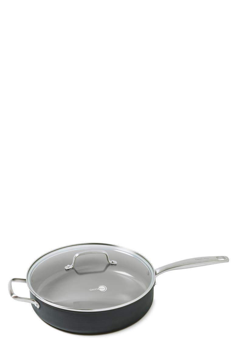 GreenPan Chatham Ceramic Non-Stick Fry Pan & Glass Lid | Nordstromrack