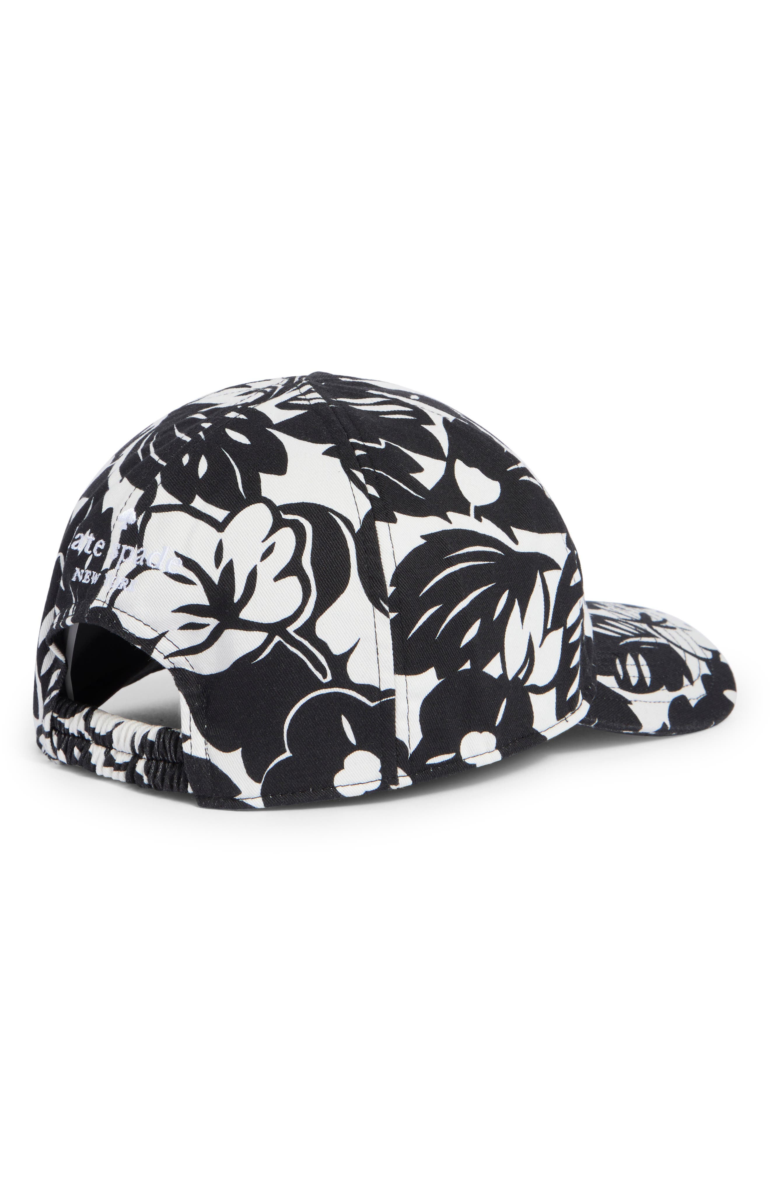 Kate Spade New York tropical foliage cotton baseball cap | Nordstromrack