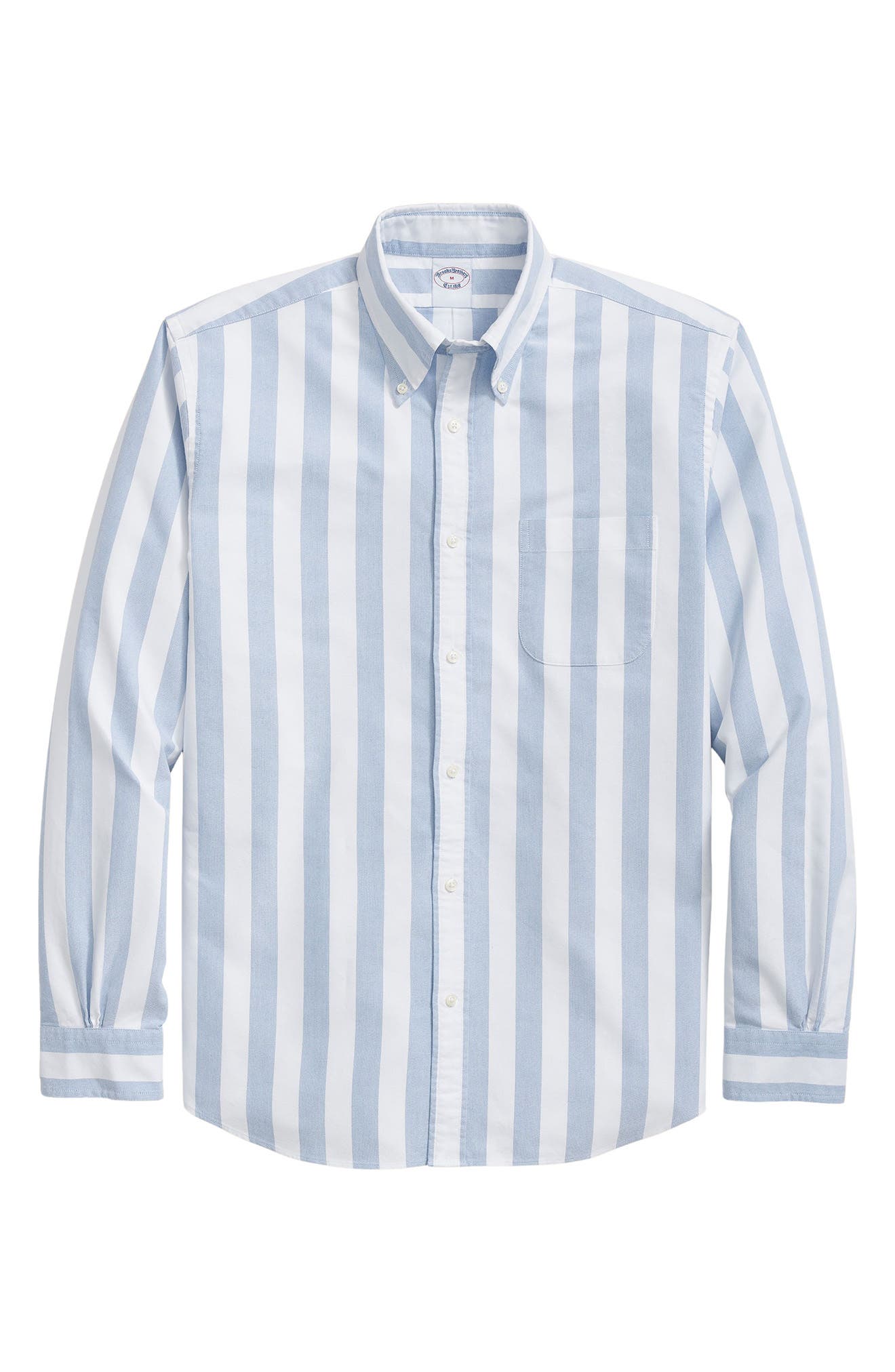 Brooks Brothers Friday Regular Fit Regatta Stripe Cotton Button-Down ...