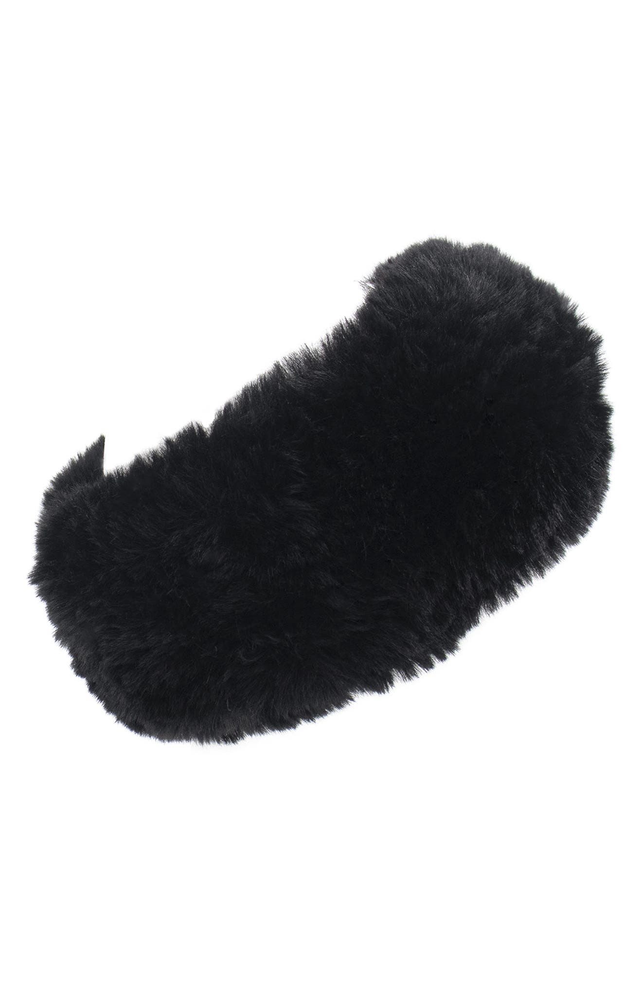 SURELL Faux Fur Beaver Headband | Nordstromrack