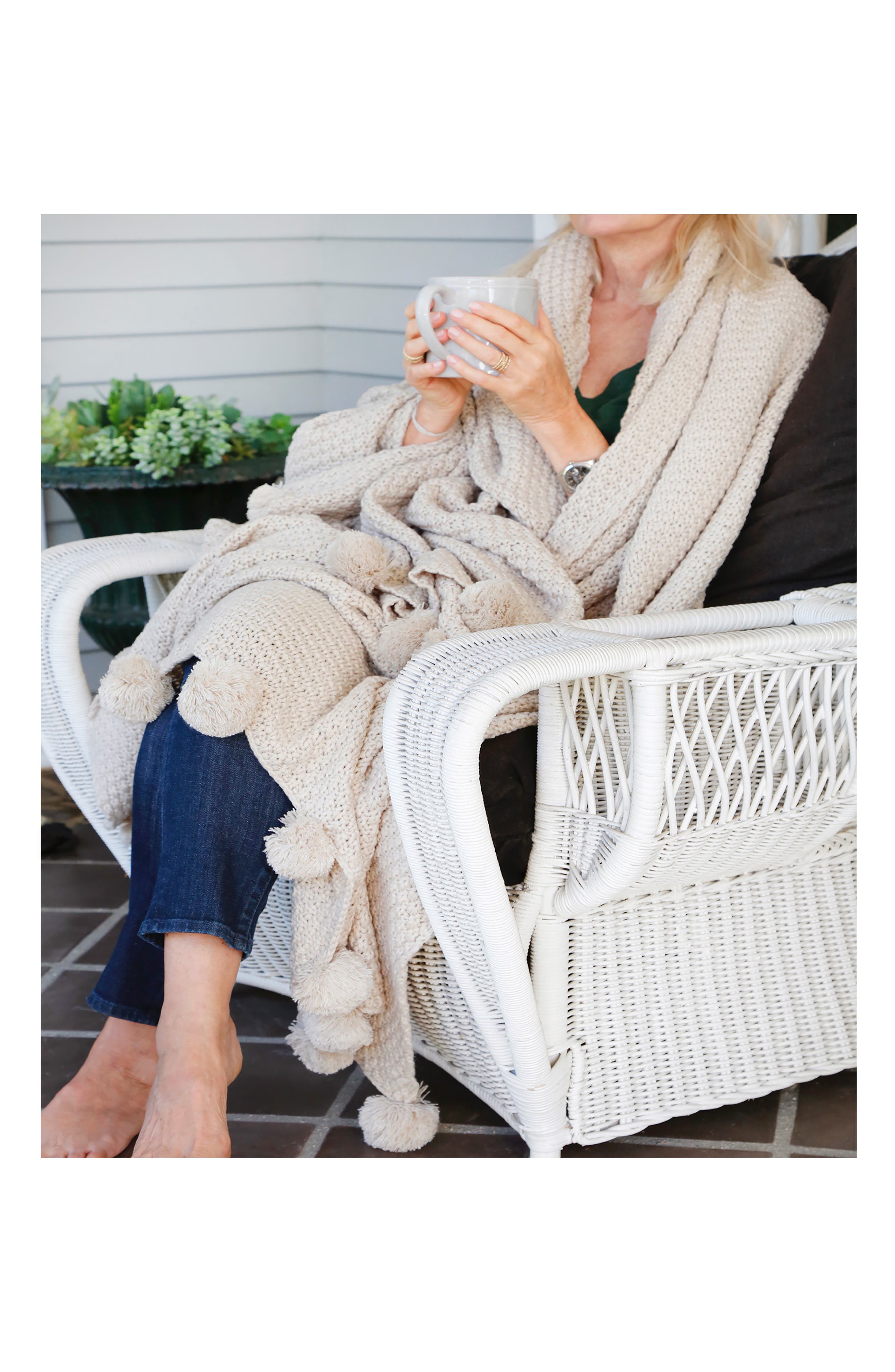 Pom Pom at Home Riley Oversize Throw | Nordstrom