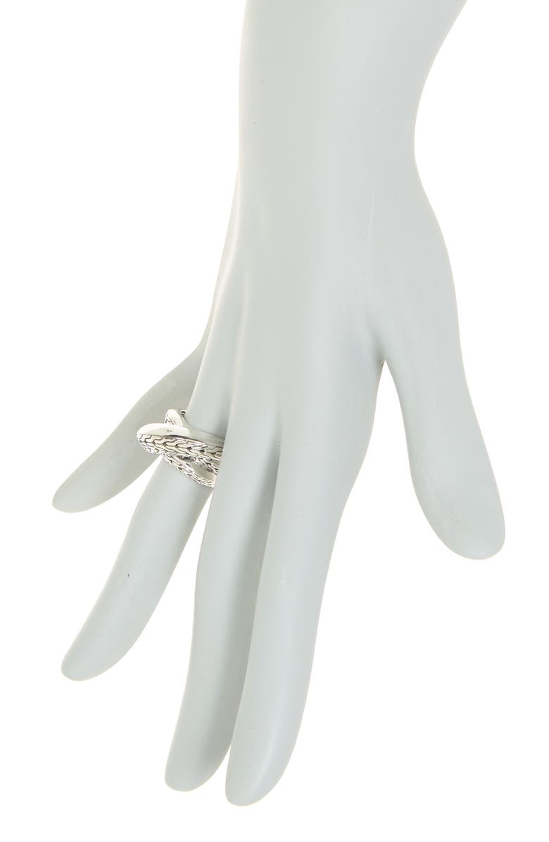 John Hardy Sterling Silver Classic Chain Wrap Ring | Nordstromrack
