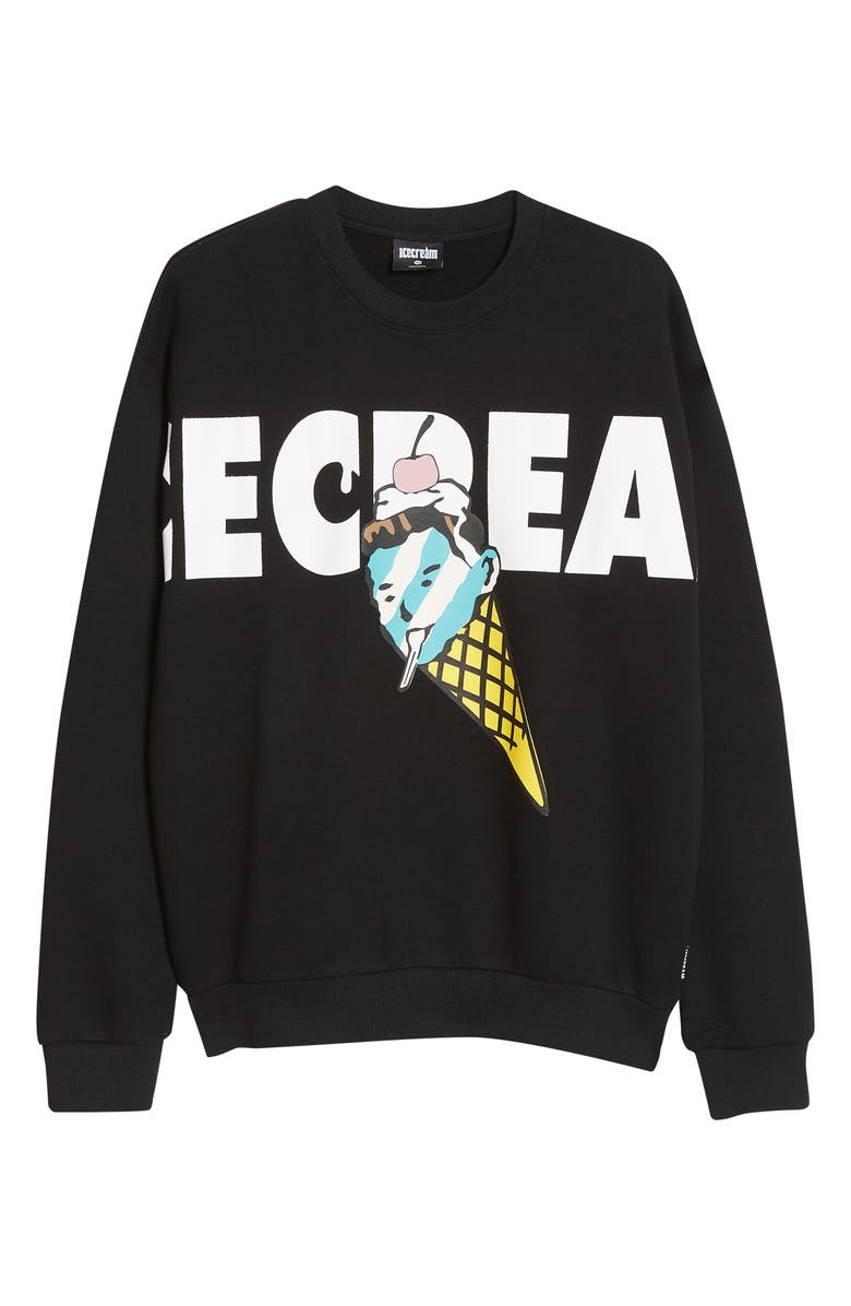 ICECREAM Cone Head Crewneck Sweatshirt | Nordstromrack