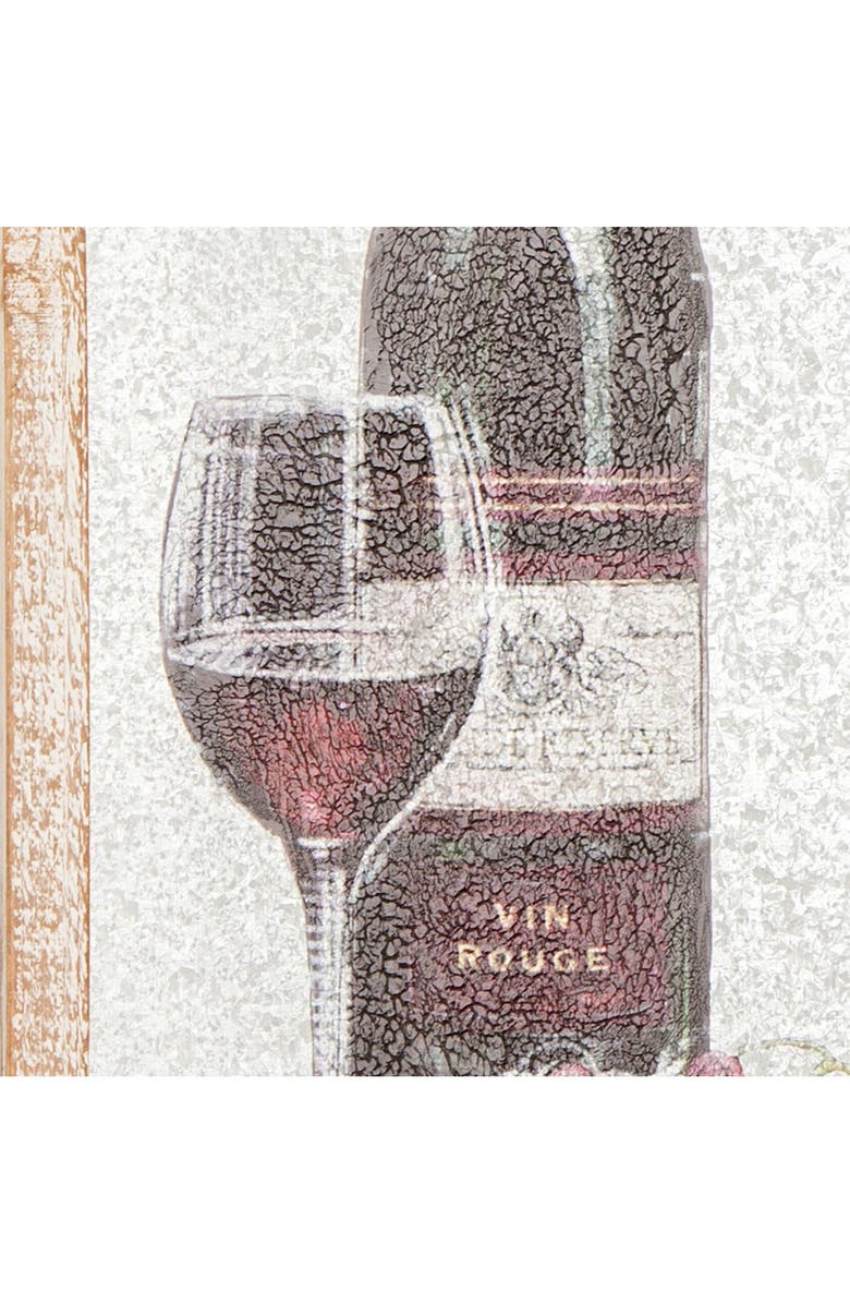 SONOMA SAGE HOME Vintage Wine Bottle With Glass And Grapes In A ...