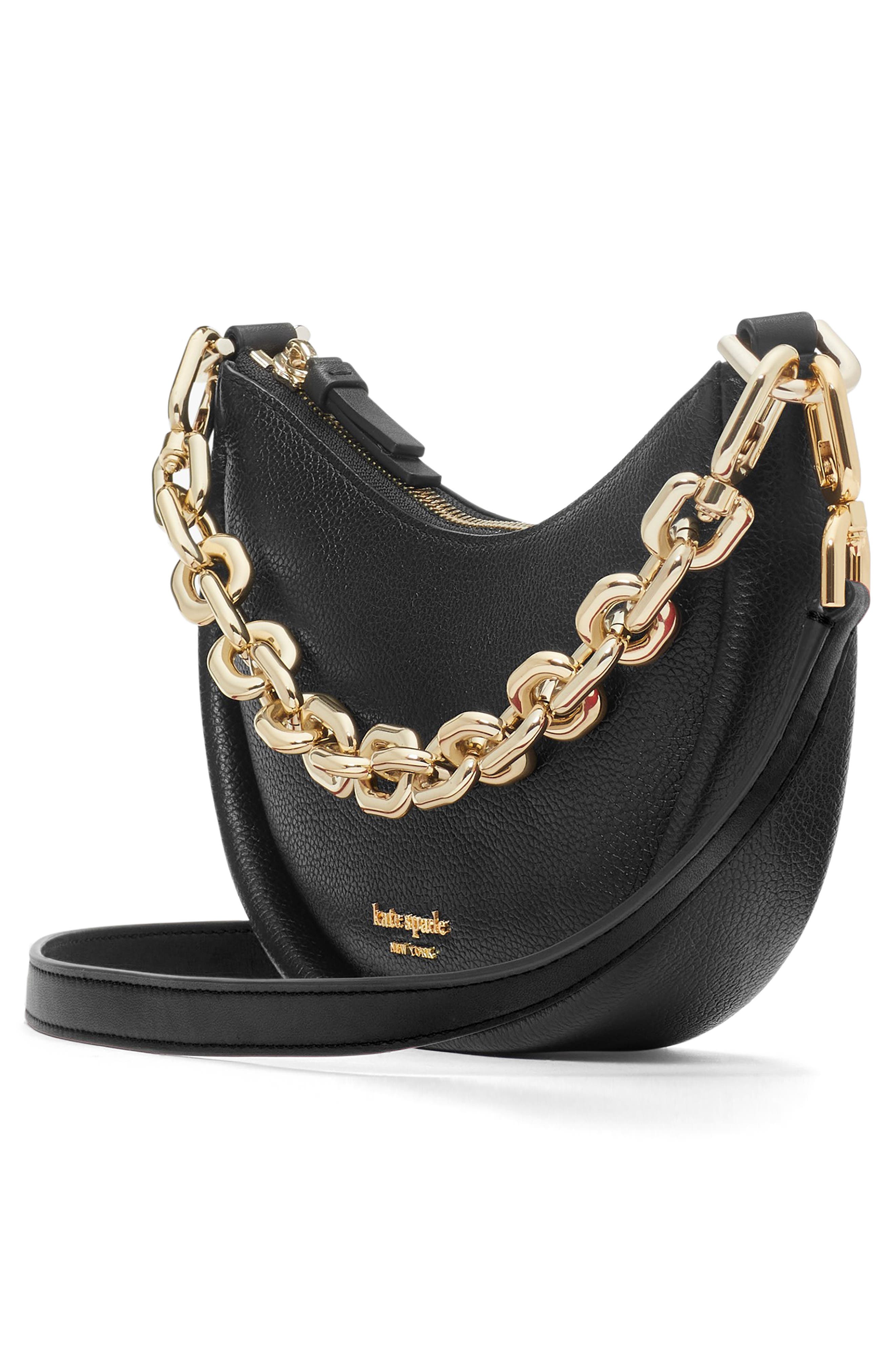 Kate Spade New York small smile pebbled leather crossbody bag ...