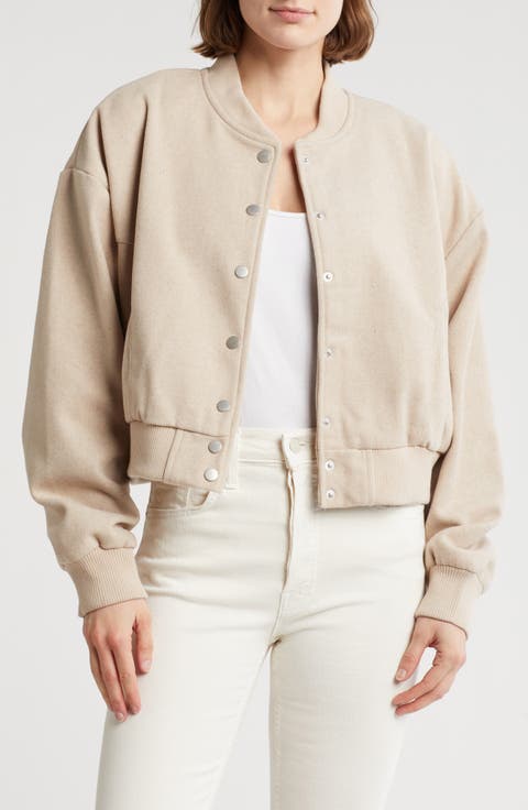 Women's Cropped Bomber Jackets | Nordstrom Rack