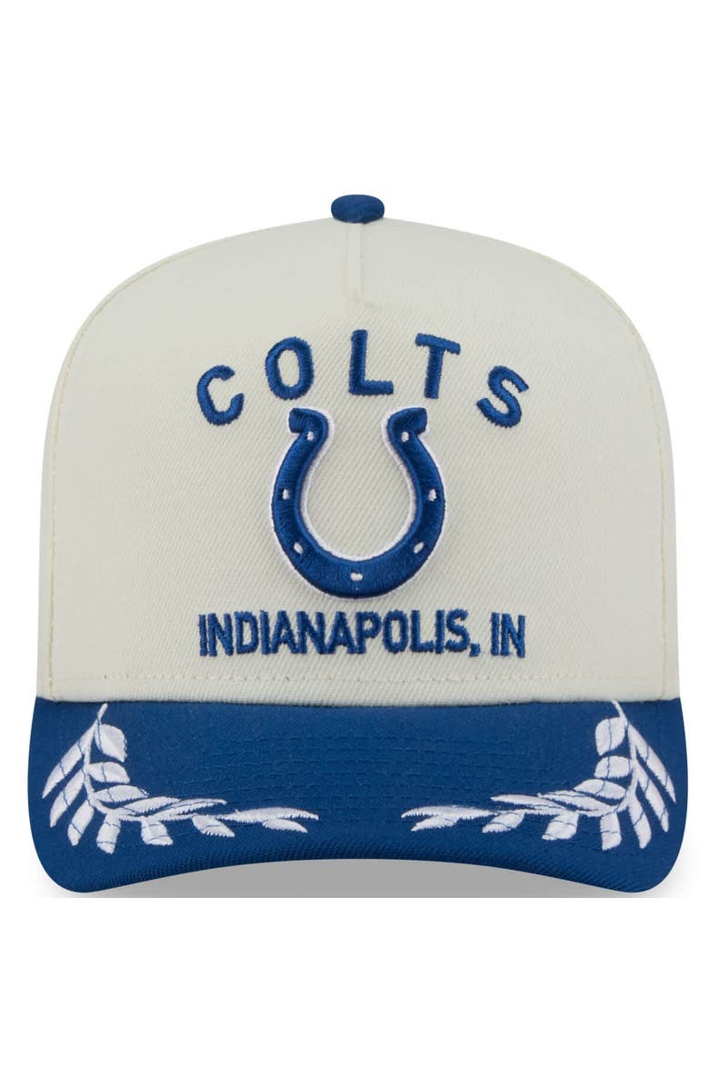 New Era Men's New Era Cream/Royal Indianapolis Colts 2025 NFL Draft A ...