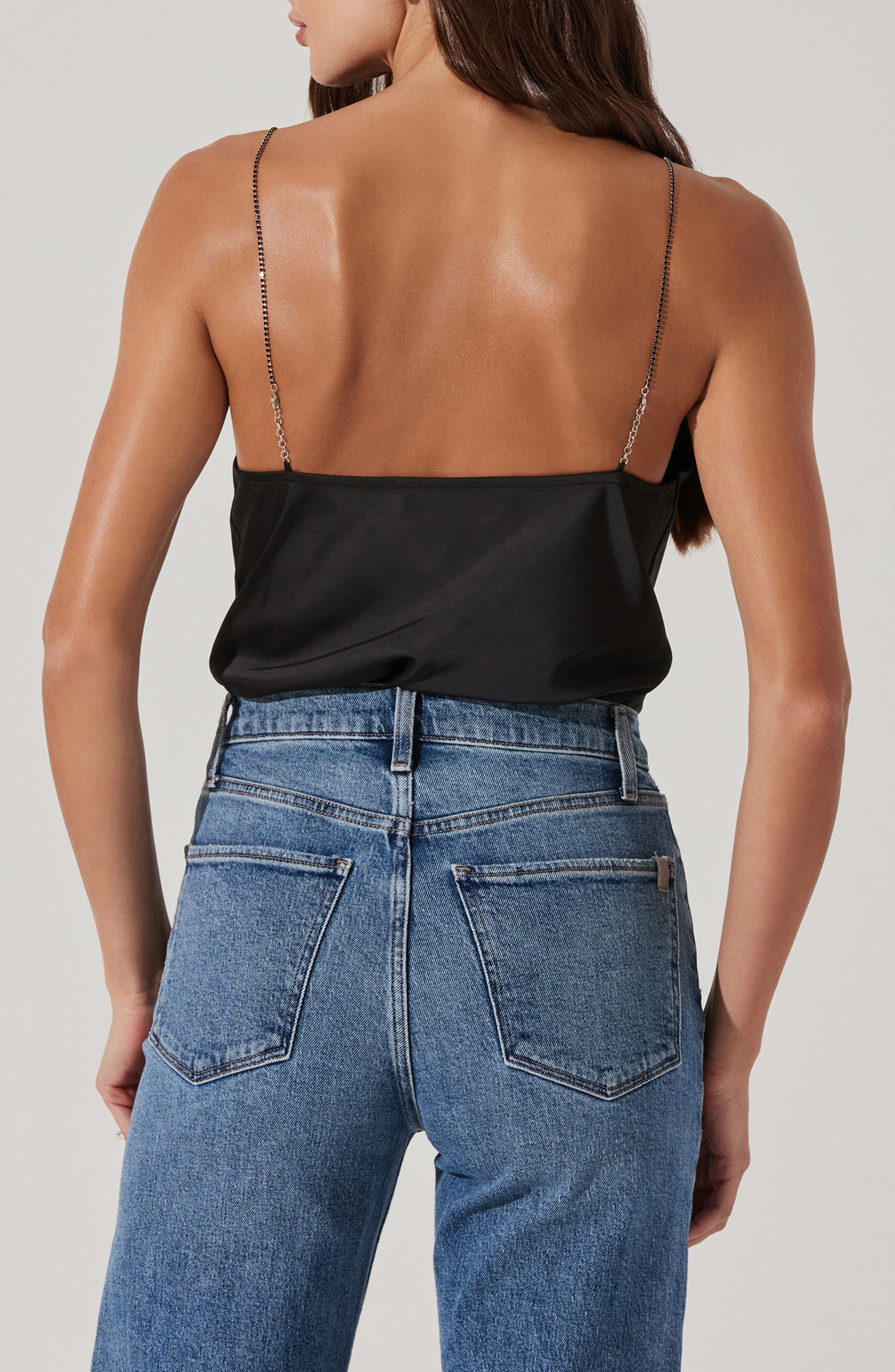 ASTR the Label Cowl Neck Chain Strap Top | Nordstromrack