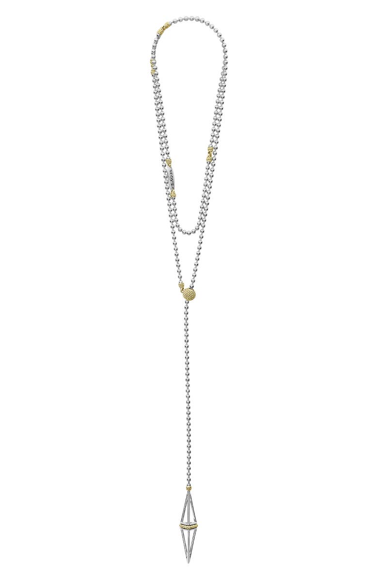 LAGOS KSL Pyramid Lariat Necklace | Nordstrom