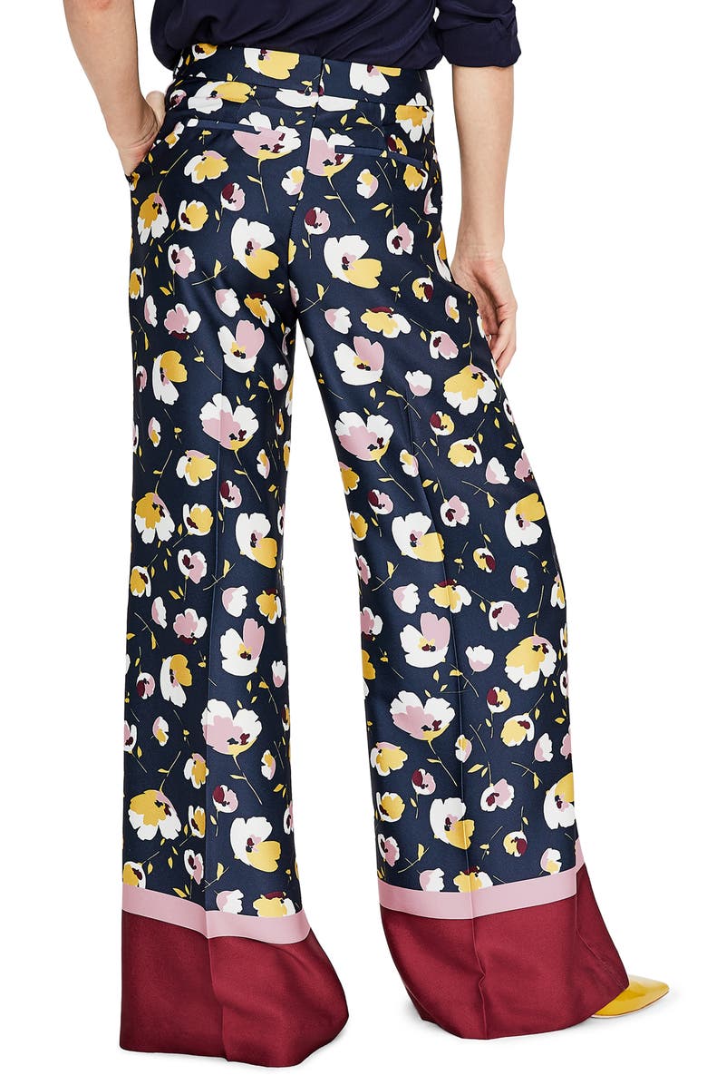 Boden Hotch Potch Hem Wide Leg Pants | Nordstrom