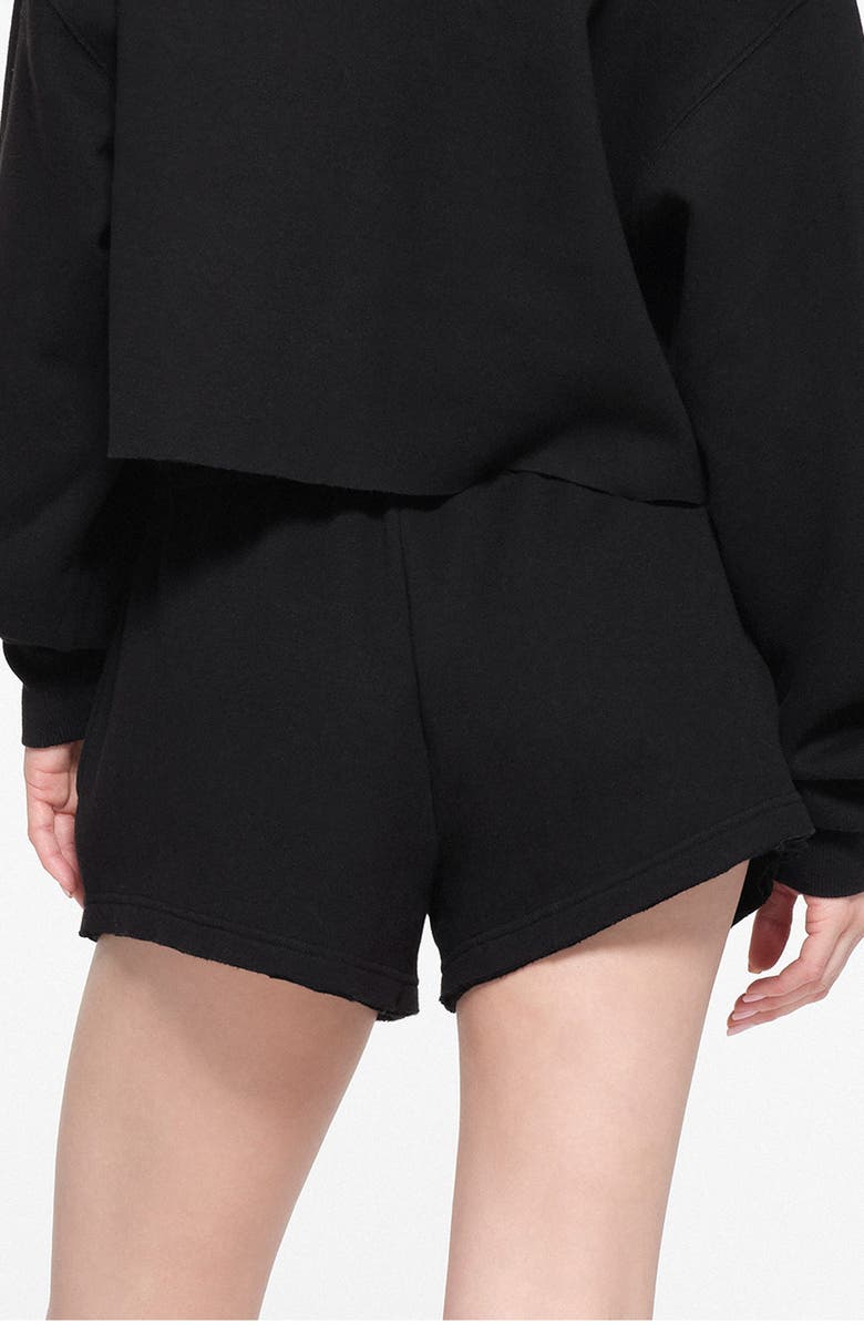 SKIMS Cotton Fleece Blend Sweat Shorts | Nordstromrack