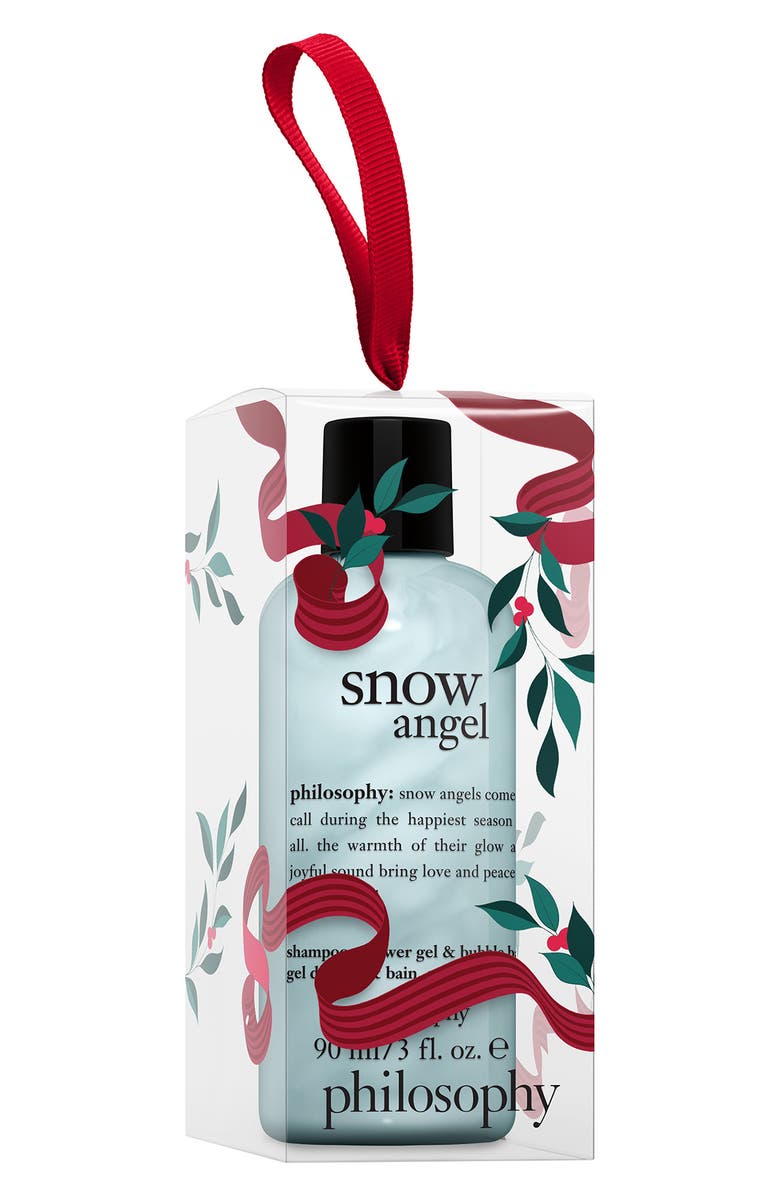 philosophy travel size snow angel shampoo, shower gel & bubble bath ...