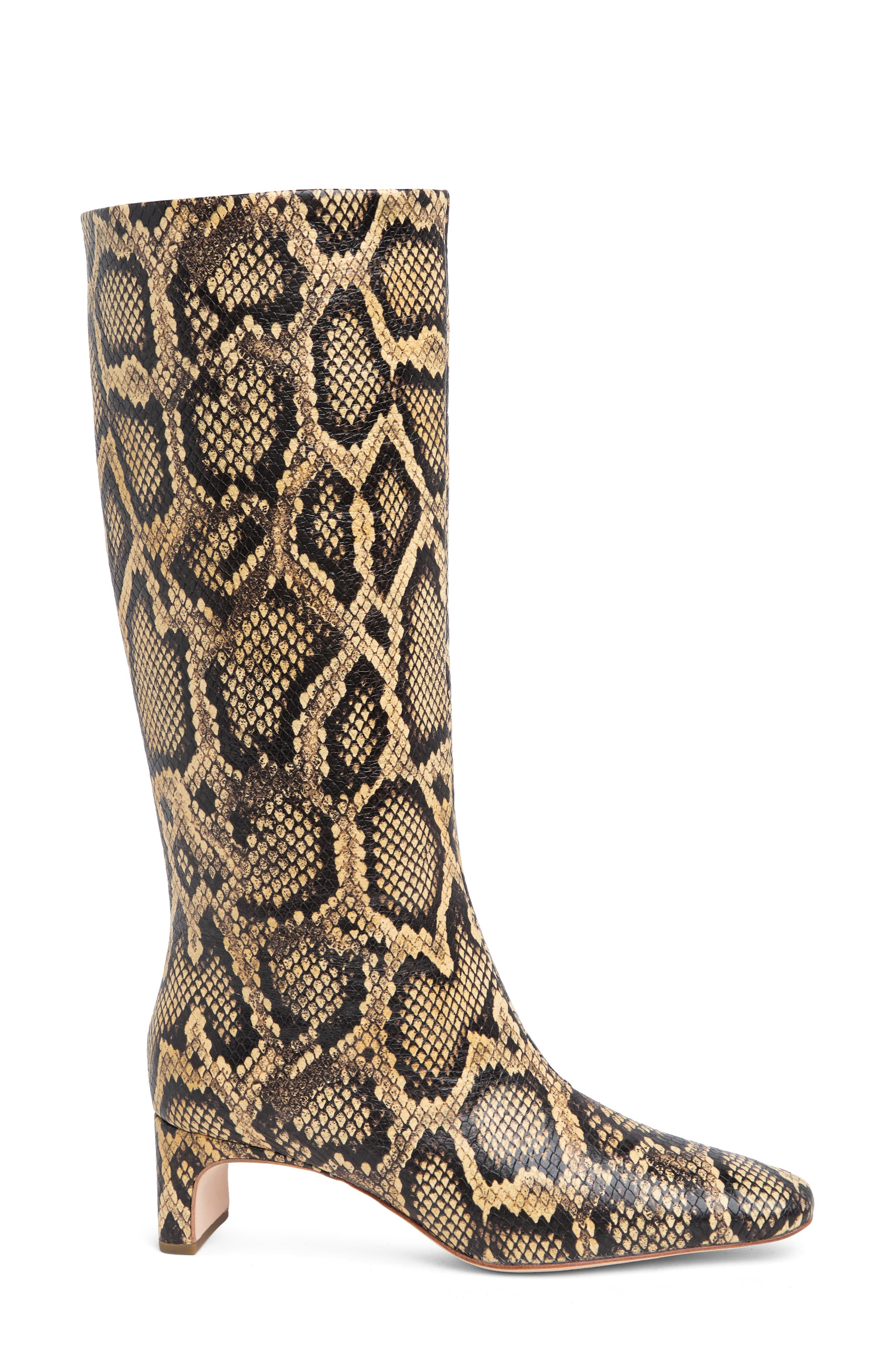 Loeffler Randall Leighton Snake Print Boot (Women) | Nordstromrack