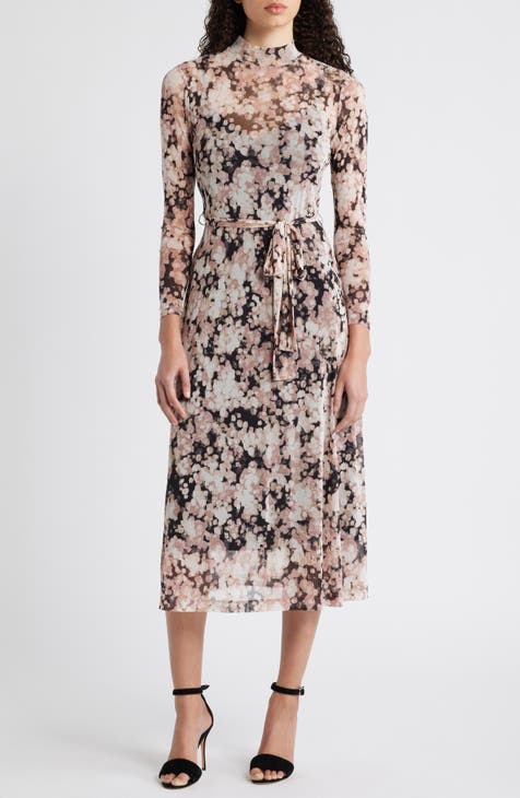 Women's Mesh Midi Dresses | Nordstrom