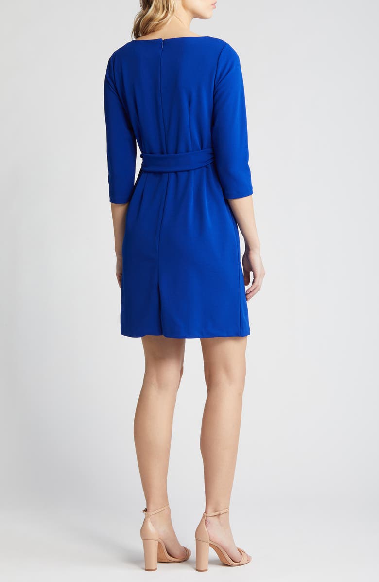 Tahari ASL Side Tie Long Sleeve Dress | Nordstromrack