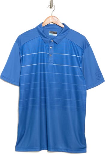 PGA TOUR Horizontal Stripe Polo | Nordstromrack