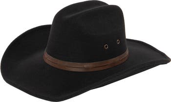 San Diego Hat Faux Felt Cowboy Hat | Nordstromrack