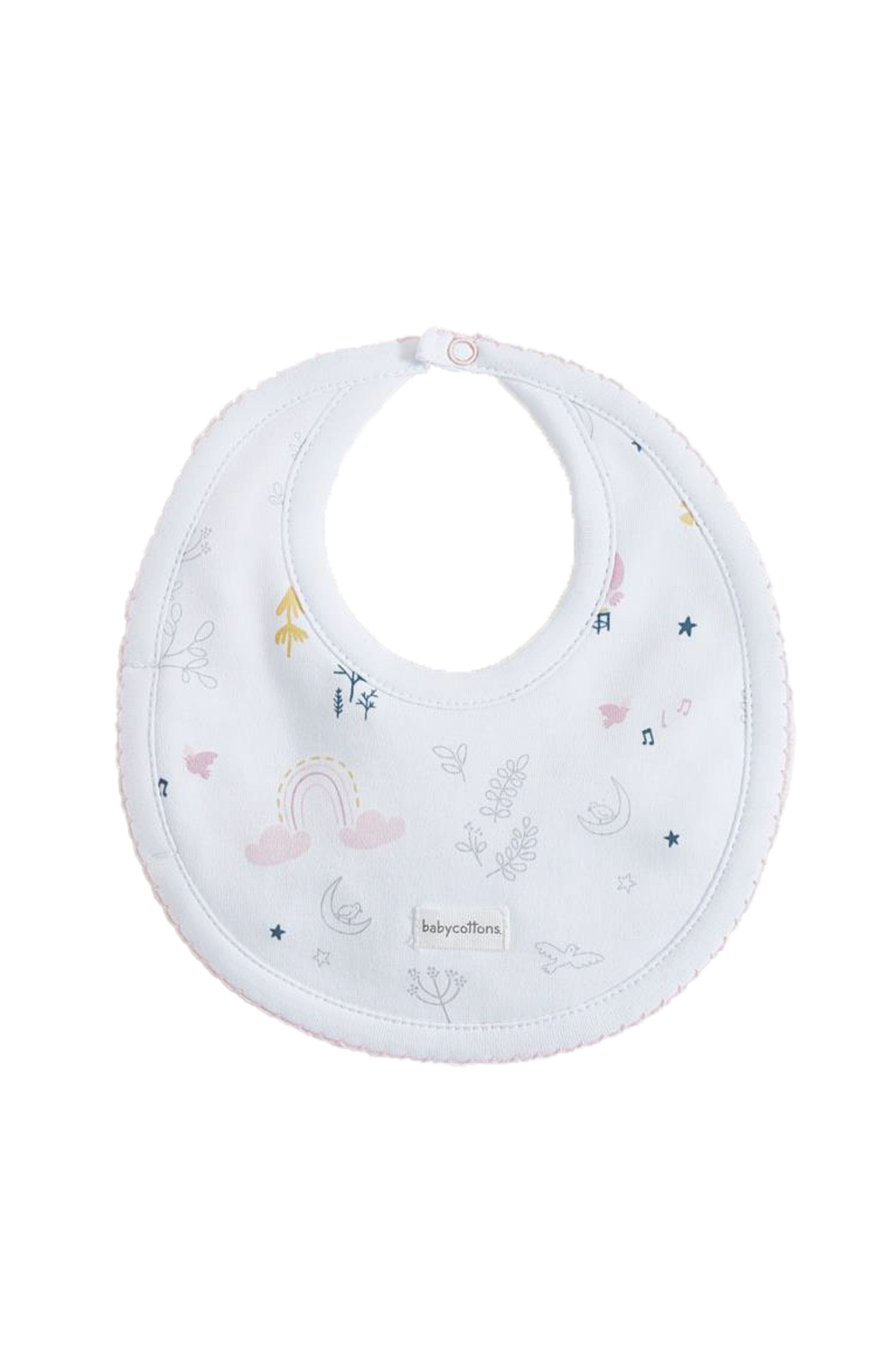 Babycottons Premium Peruvian Pima Cotton Alice Small Bib For Infant ...