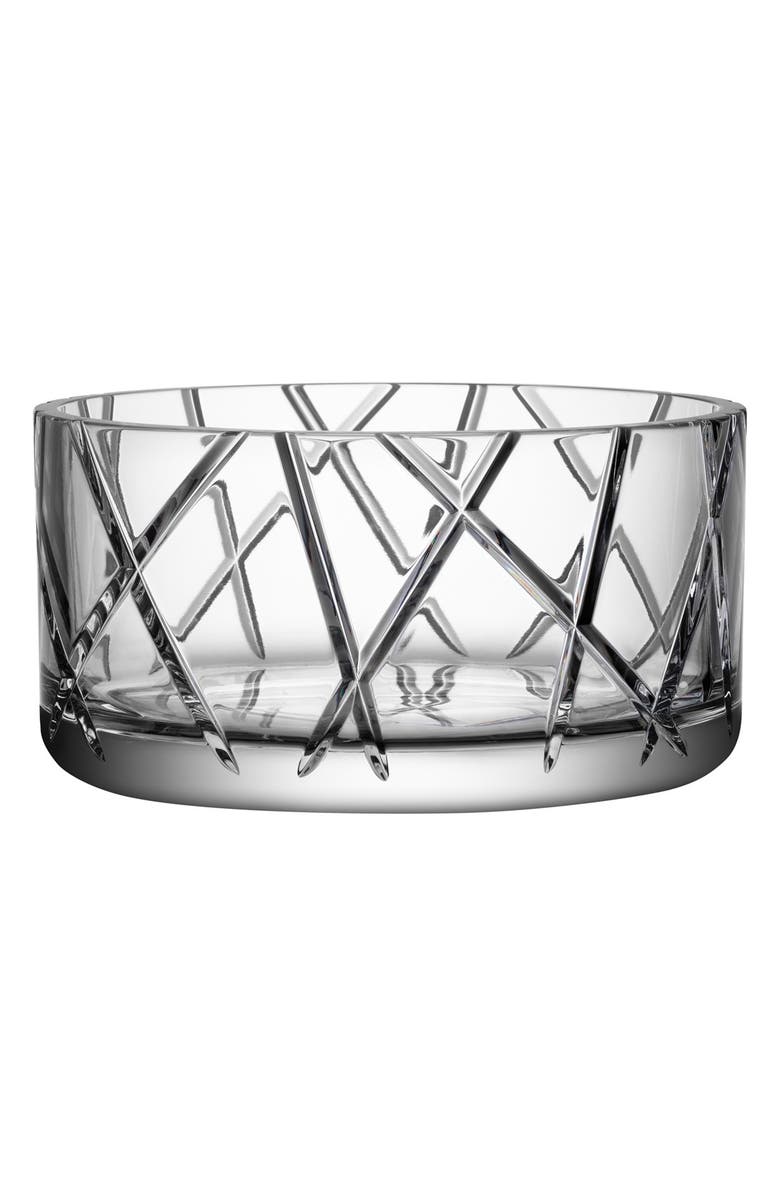 Orrefors Explicit Stripes Crystal Bowl | Nordstromrack