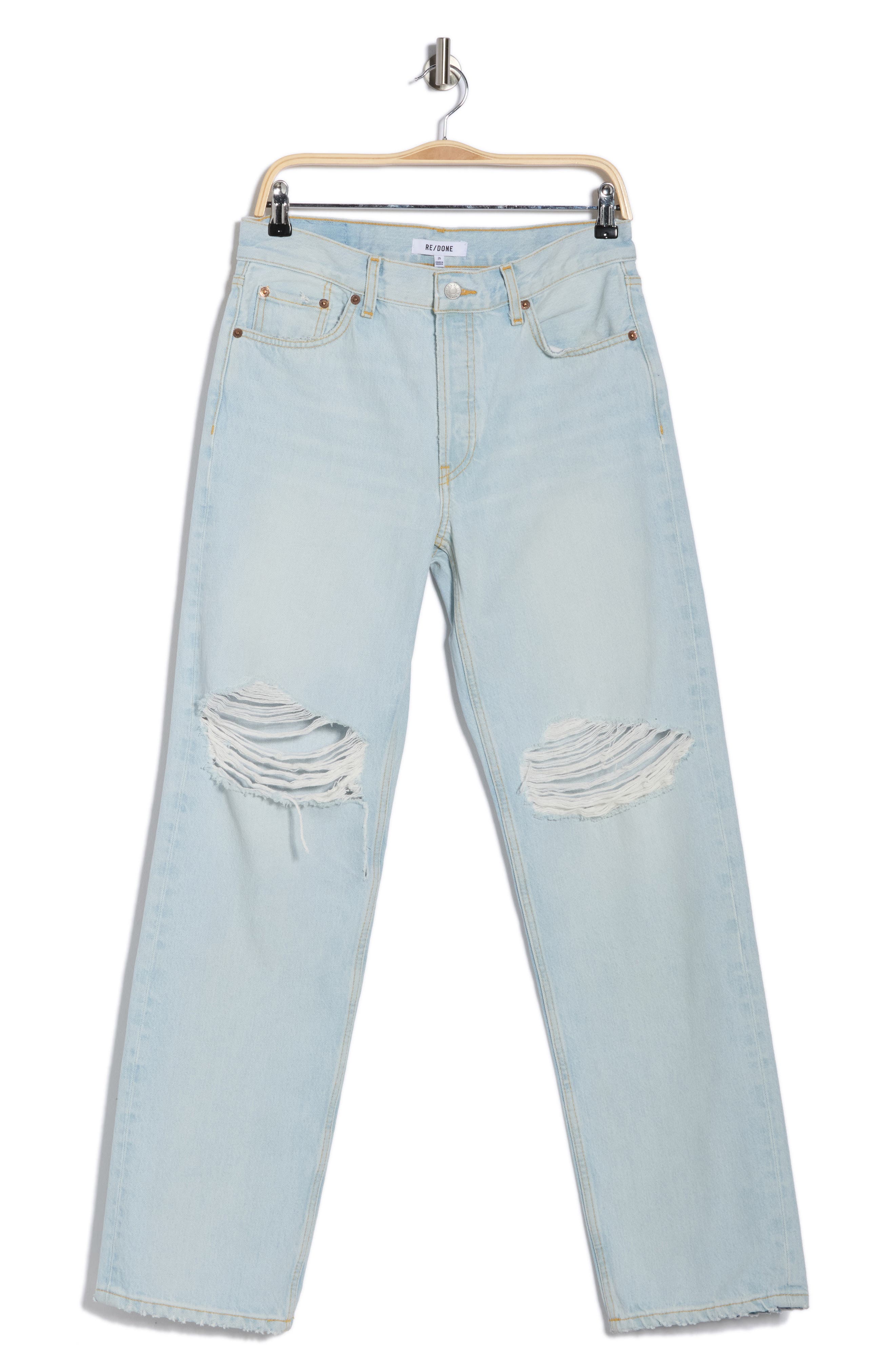 Re/Done Ripped Loose Jeans | Nordstromrack