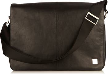 KNOMO London Brompton Bungo RFID Leather Messenger Bag | Nordstrom