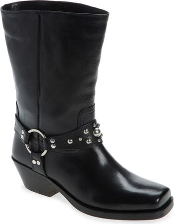 Isabel Marant Antya Studded Biker Boot (Women) | Nordstromrack