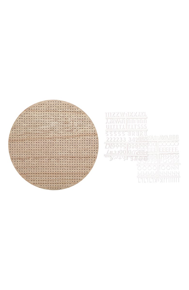 Pearhead Round Wooden Peg Letterboard | Nordstromrack