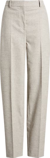 BOSS Tabitha Wool Blend Straight Leg Pants | Nordstromrack