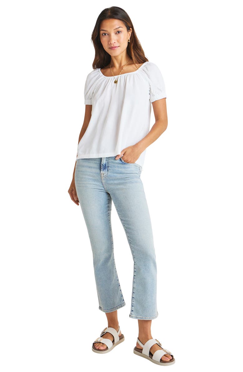 Splendid Farrah Puff Sleeve Top | Nordstromrack