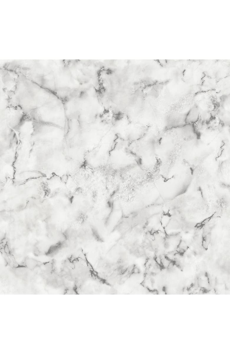 Wallpops Notting Hill Light Grey Marble Wallpaper | Nordstromrack