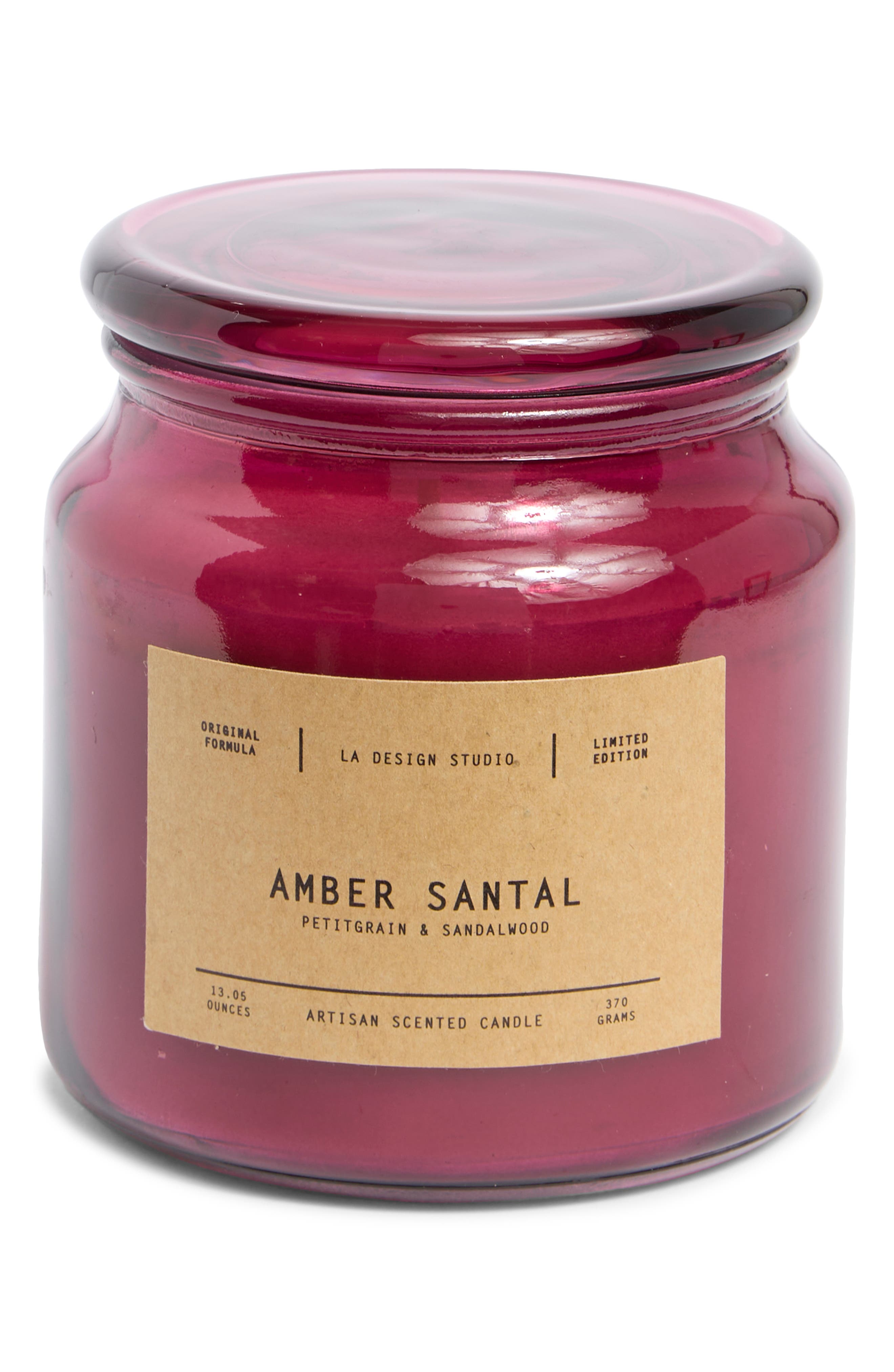 PORTOFINO CANDLES Amber Santal Small Apothecary Candle | Nordstromrack