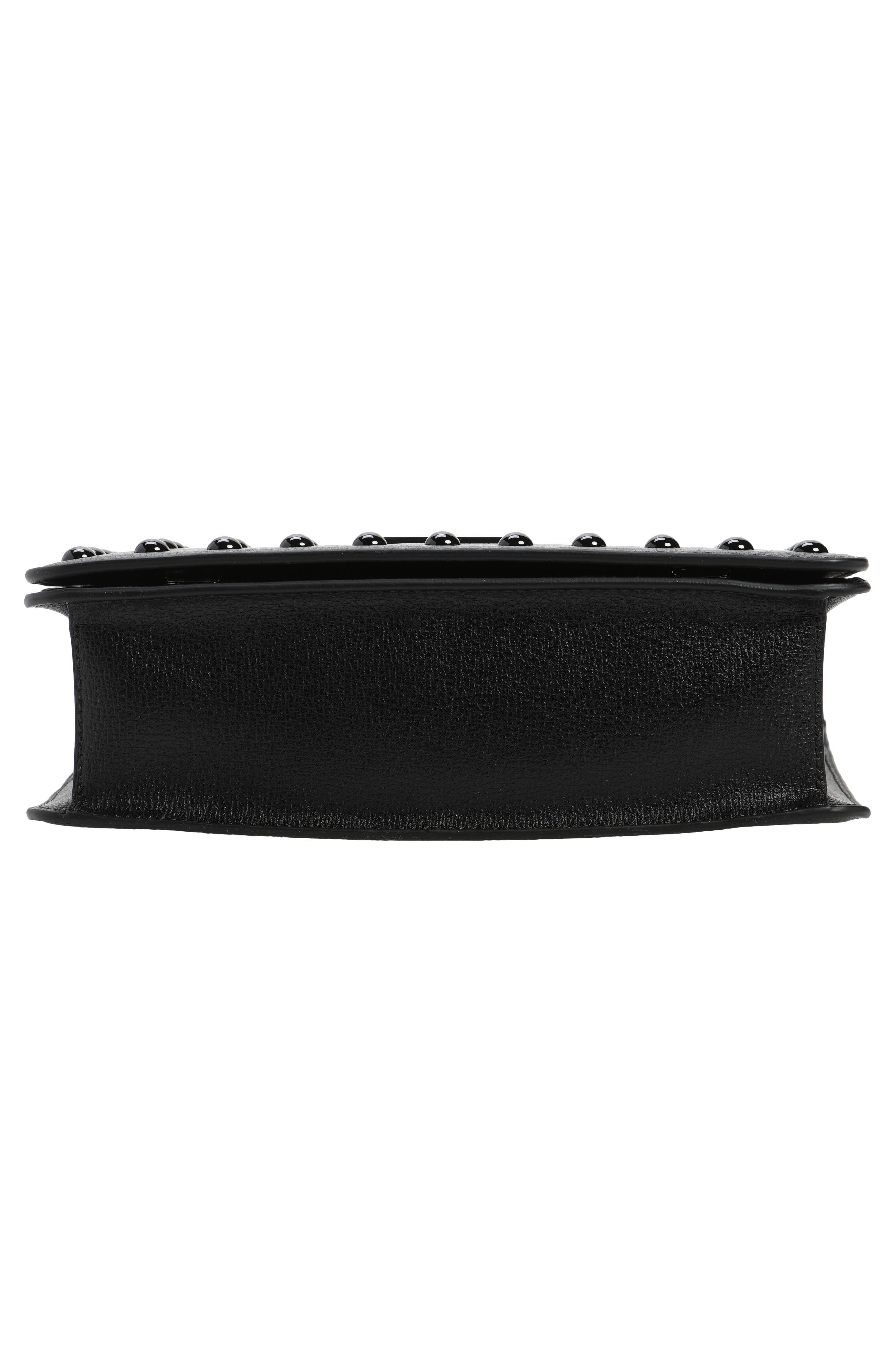 KARL LAGERFELD PARIS Simone Studded Top Handle Leather Bag | Nordstromrack
