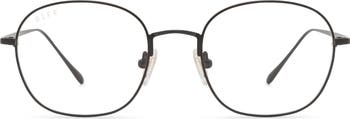 DIFF Reid 51mm Round Optical Glasses | Nordstrom