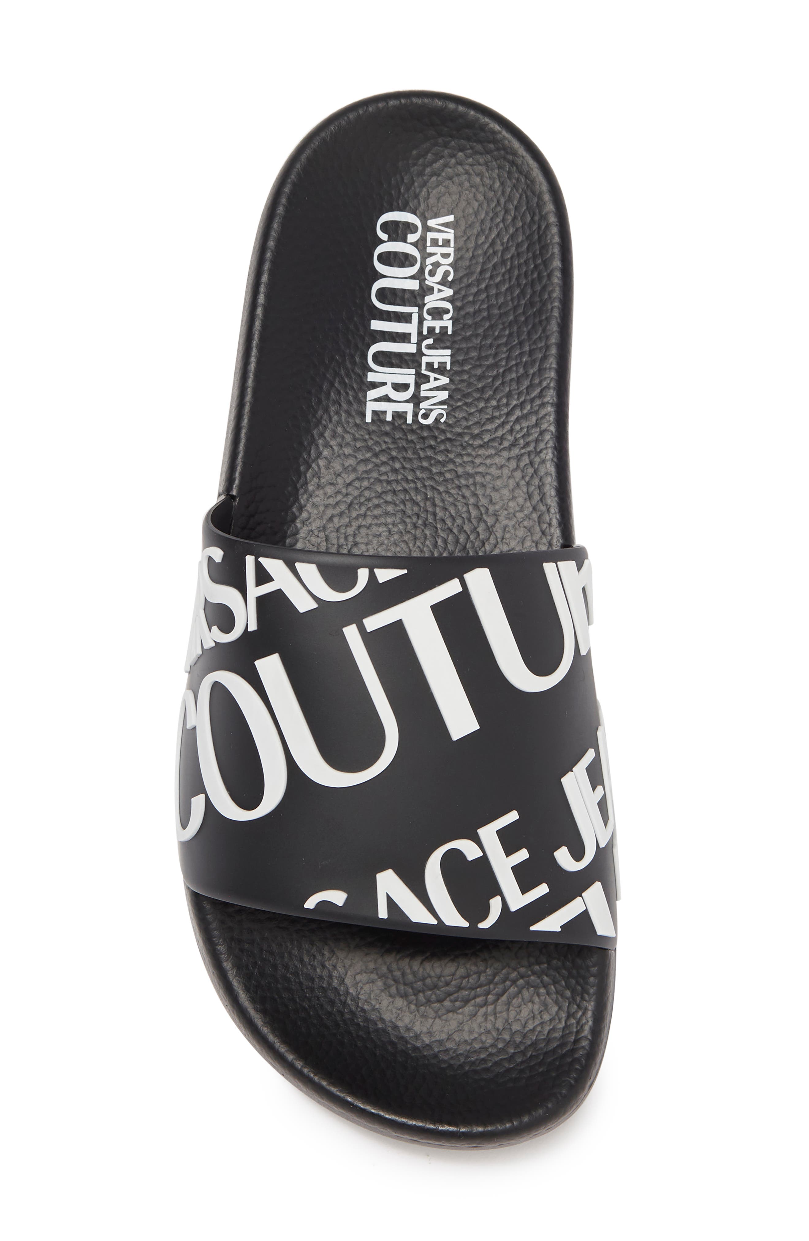 Versace Jeans Logo Slide Sandal (Women) | Nordstromrack